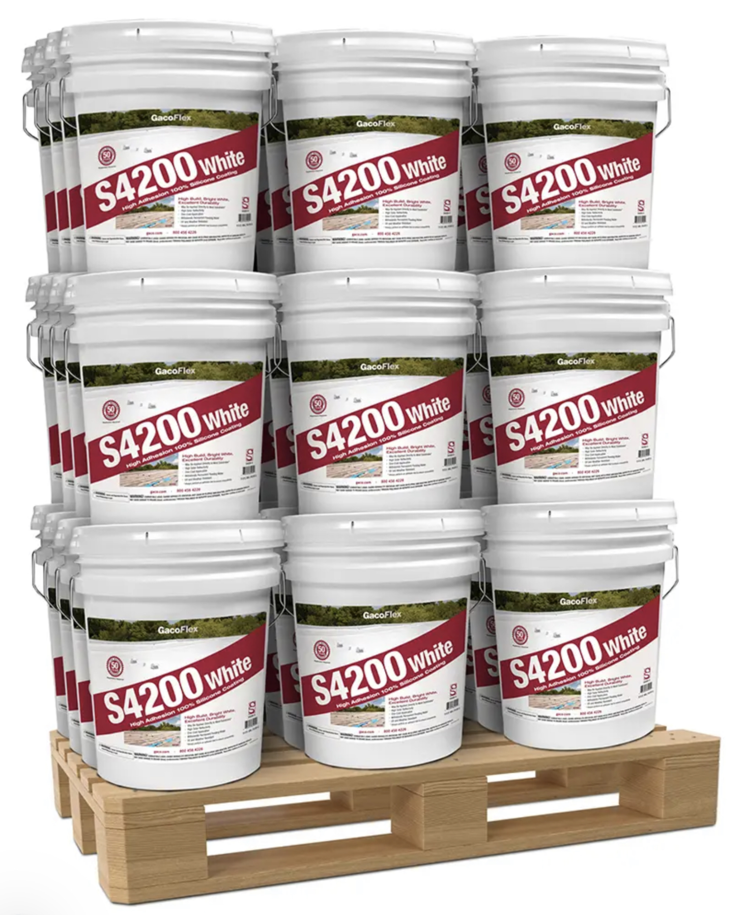 GacoFlex High Adhesion 100% Silicone Coating White