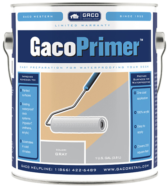 GACODECK PRIMER GRAY 1-GALLON - Buy Online Now!