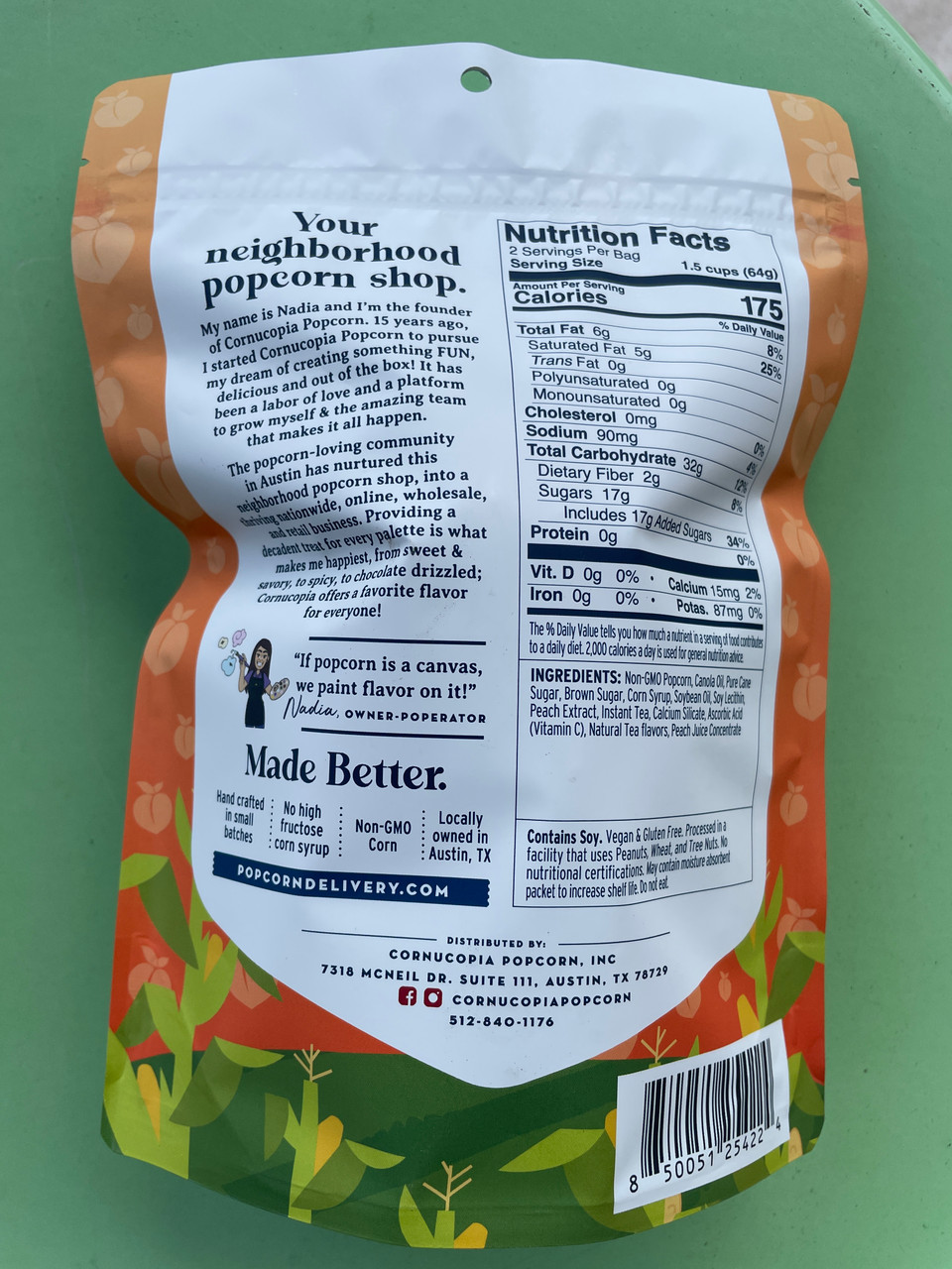 Texas 4 Pack - Cornucopia Popcorn