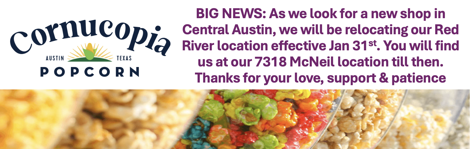 Cornucopia Gourmet Popcorn