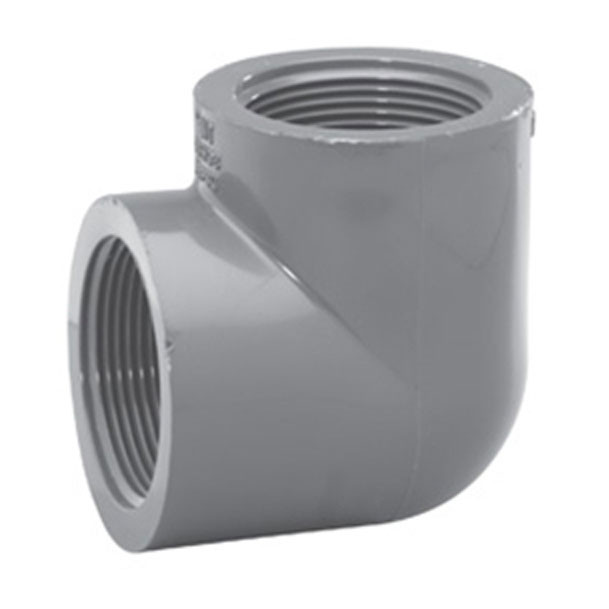 808-025 - 2 1/2" Sch 80 PVC 90 Degree Elbow | Bargain Prices Always!