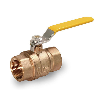 2" Threaded Brass Ball Valve - Lead Free - Maxx Supply
