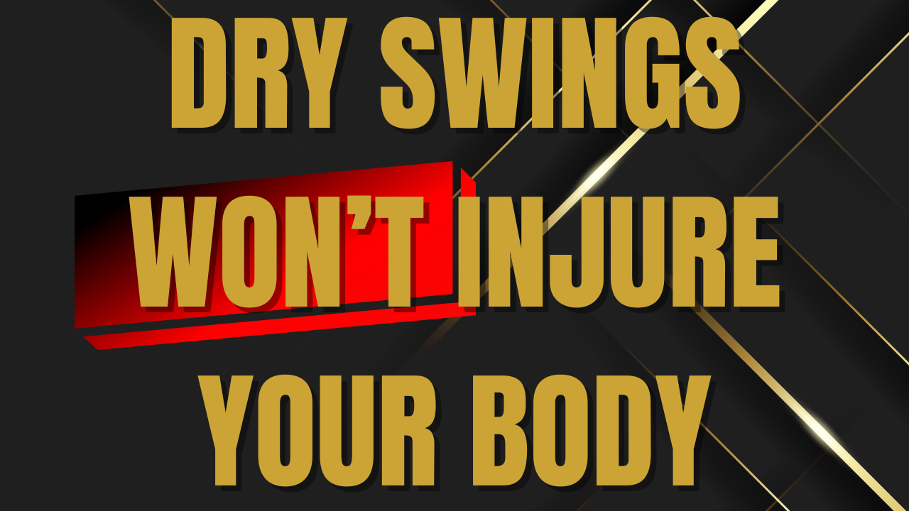 Do Golf Speed Training Sticks (Dry Air Swings) Cause Injury? - Speed Toad