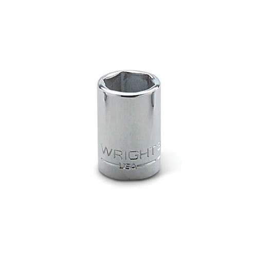 Wright Tool 3026 Socket, 3/8 in Square Drive, 13/16 in Standard Socket ...