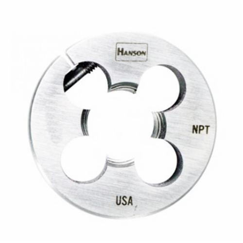 Irwin Hanson 4305 Adjustable Round Taper Die, 1/2-14 Thread NPT Thread ...