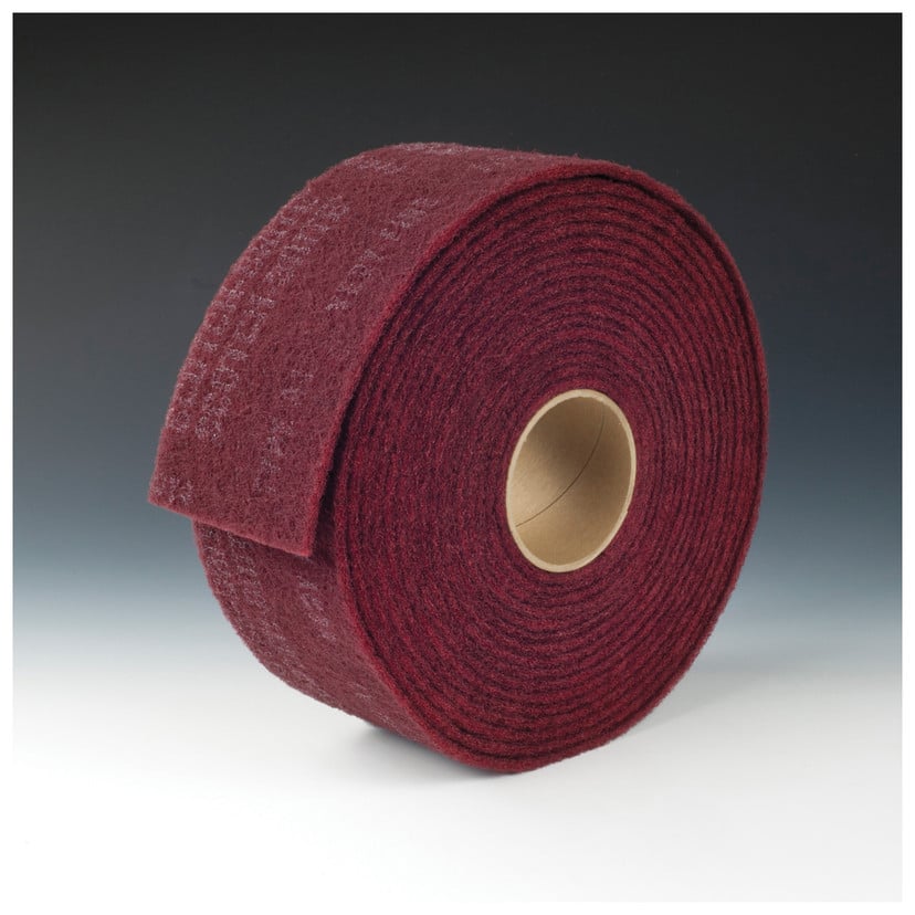 Scotch-Brite 7100023339 7447 PRO Pad, 9 in L, 6 in W W/Dia, Very Fine ...