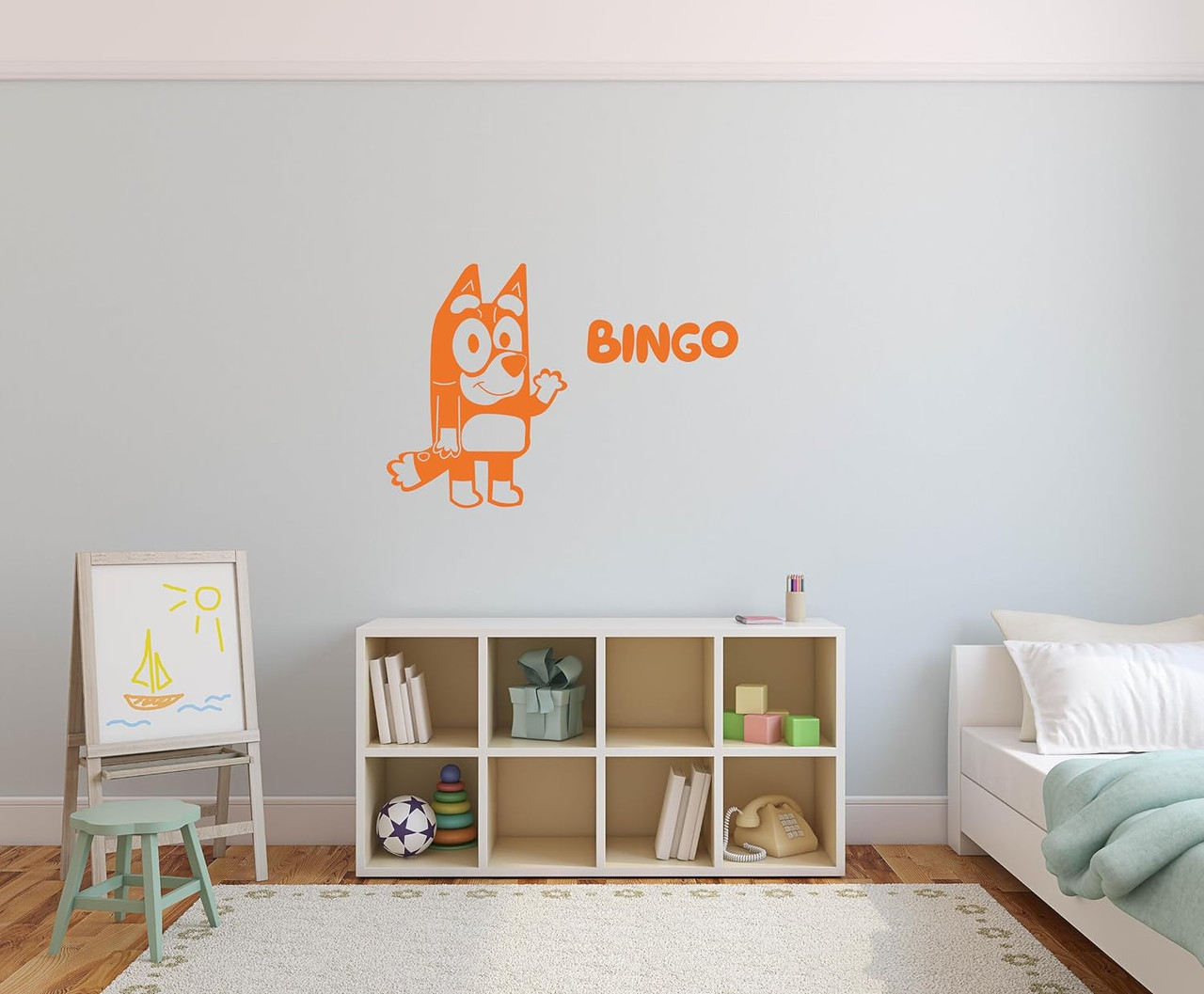Bluey Bingo Vinyl Wall decal