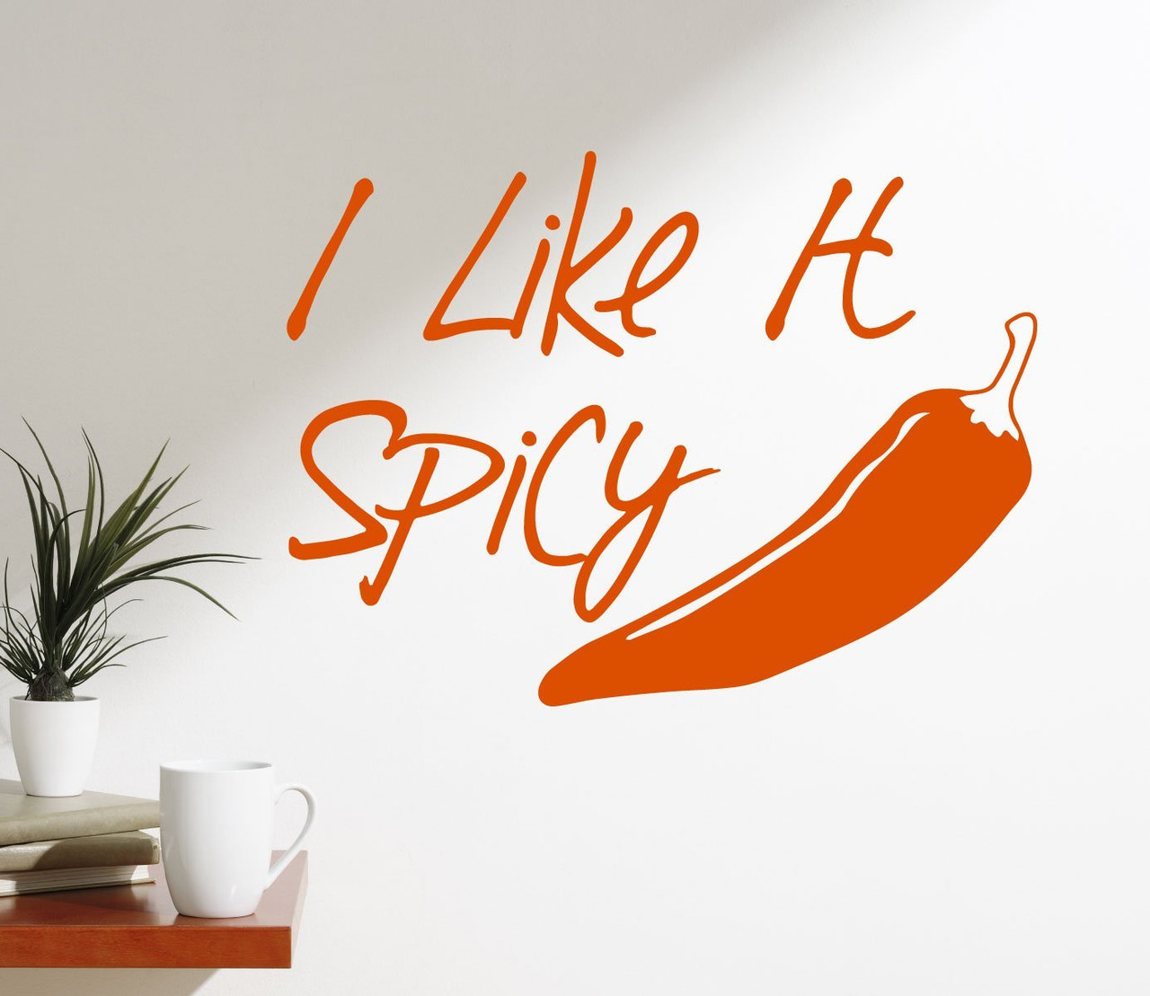 Kitchen Wall Decal 'I Like It Spicy'