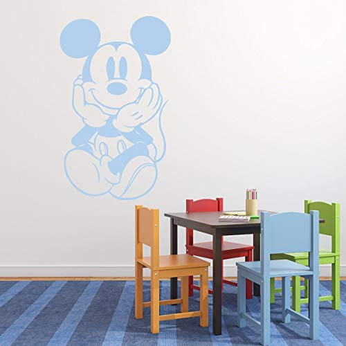 Mickey Mouse Decals For Walls High Resolution Photos Removable Blue