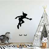 Peter Pan Shadow Wall Decal