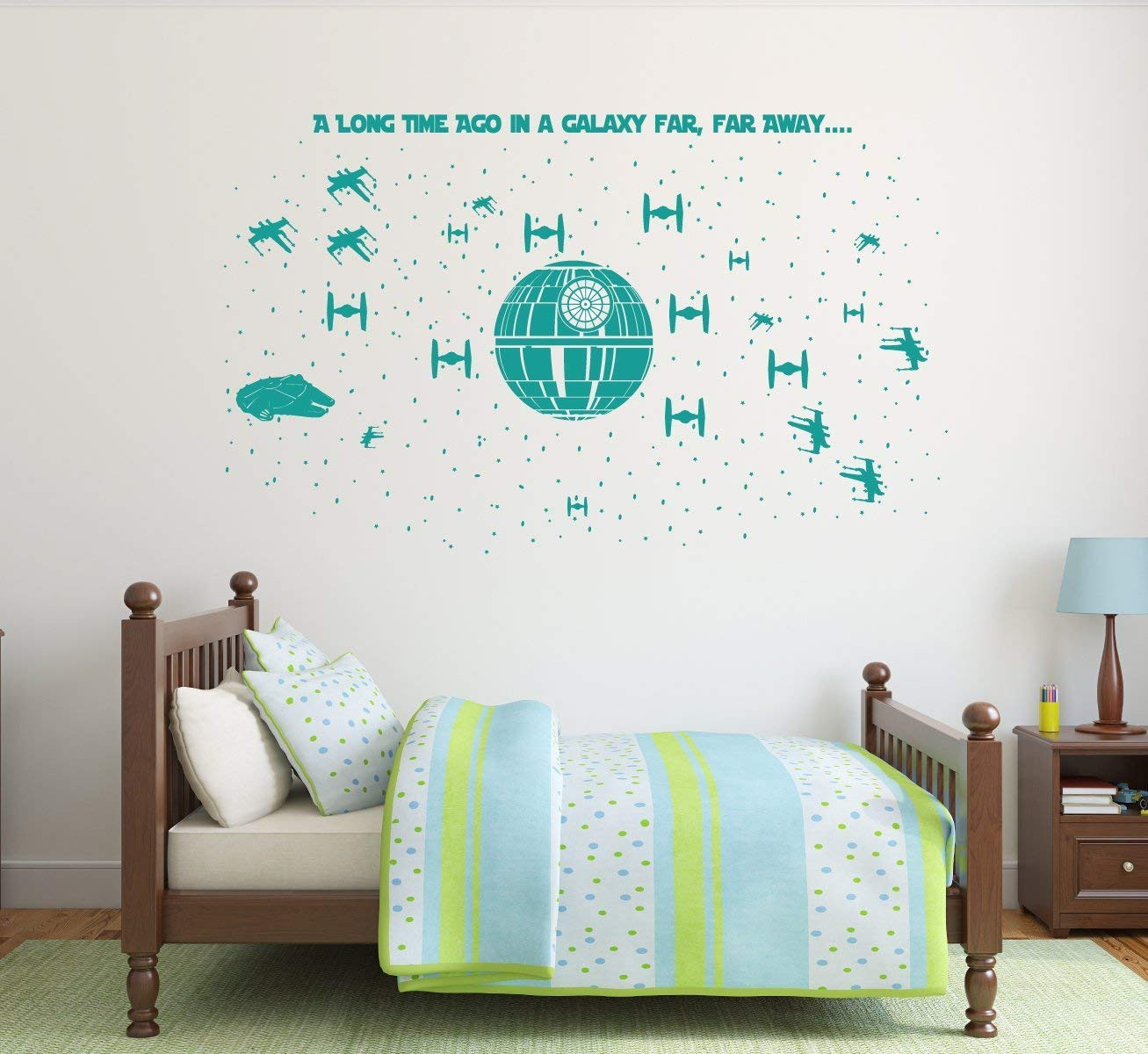 Death Star Ultimate Battle Scene Wall Decal