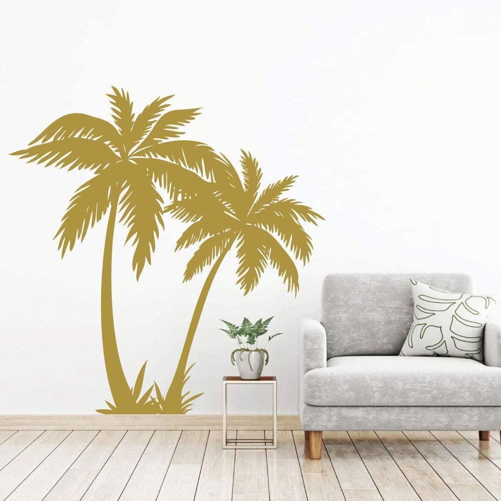 Palm Tree Wall Decal - Beach & Tropical Vinyl Sticker | Custom Vinyl Decor