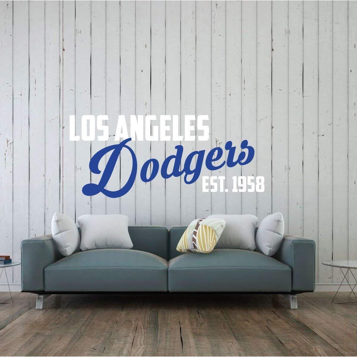 LA Dodgers Wall Decal: EST 1958