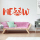 'Meow' Vinyl Wall Decal