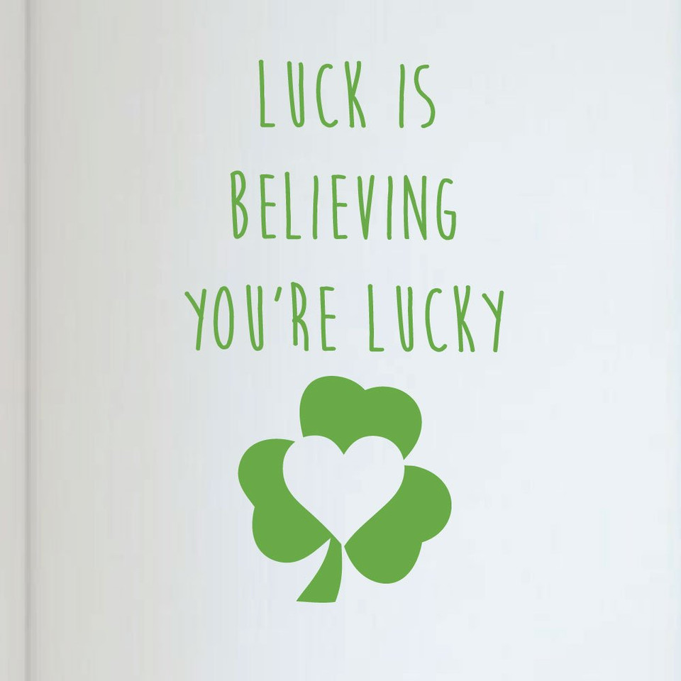Lucky Wall Decal