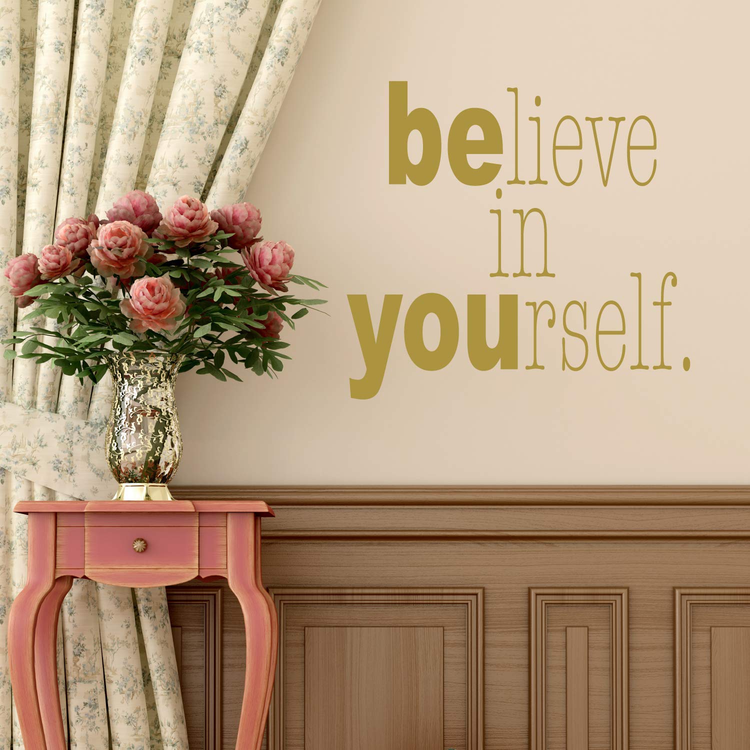Believe in Yourself Wall Decal | Custom Vinyl Decor