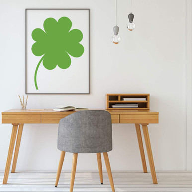 Four Leaf Clover Wall Decal