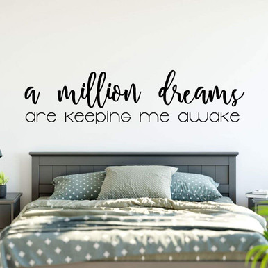 The Greatest Showman 'A Millions Dreams' Wall Decal
