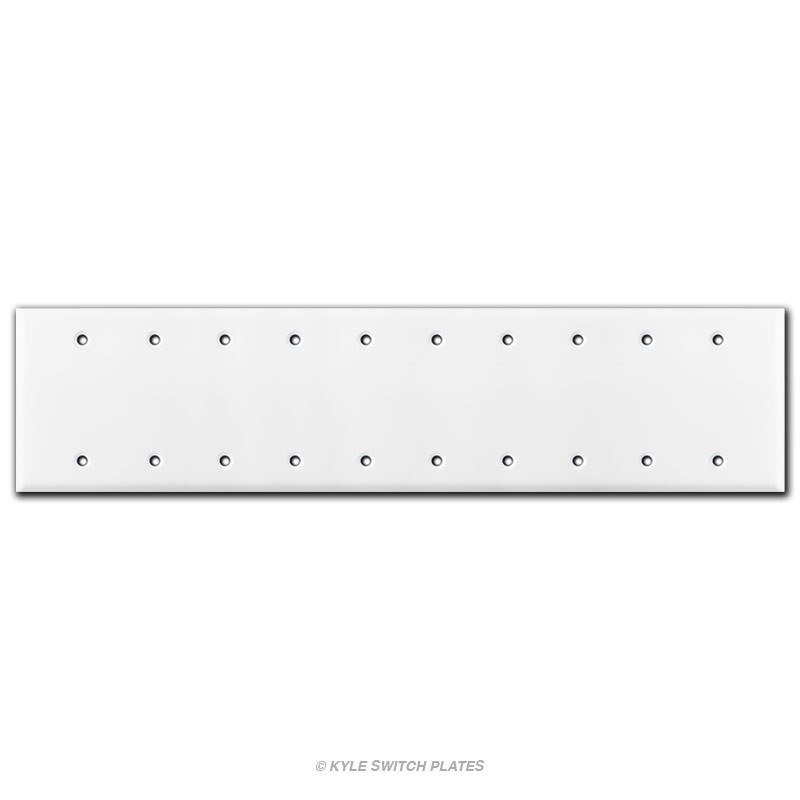 Craftsman Style Wall Plate Covers in White - Kyle Design