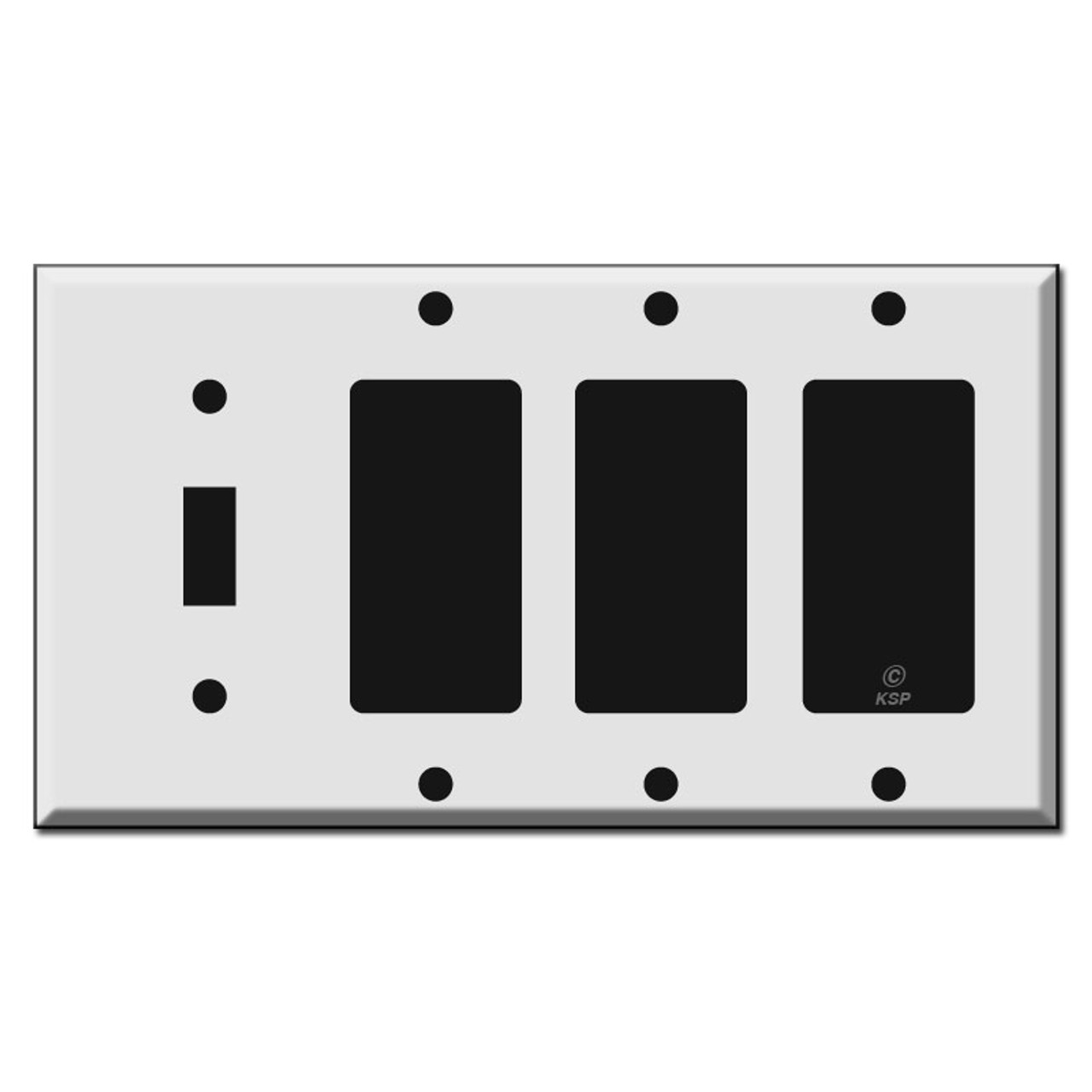 Single Toggle Triple Rocker Switch Plate Covers Kyle Switch Plates