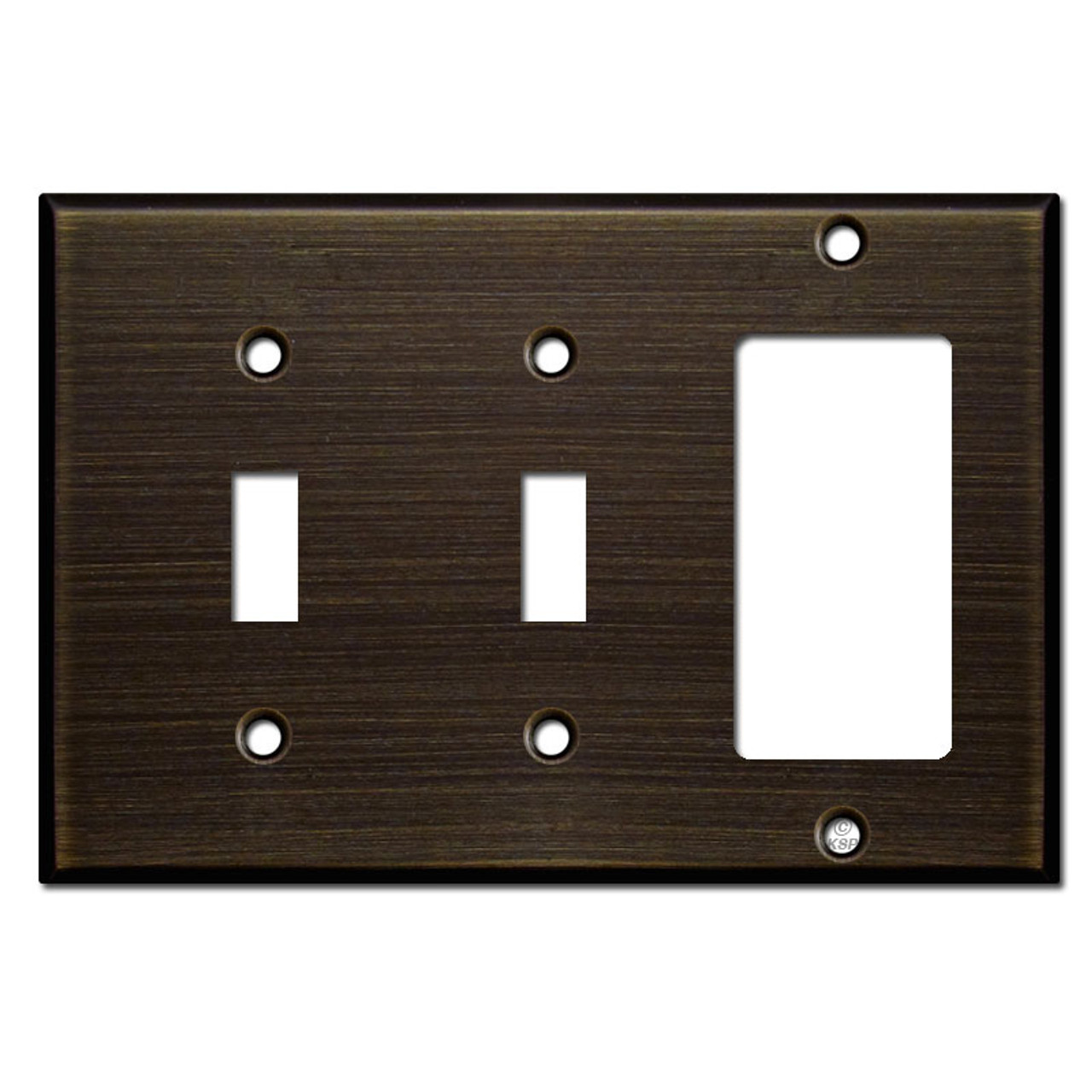 2 Decora Switch Plate Oil Rubbed Bronze Kyle Switch Plates