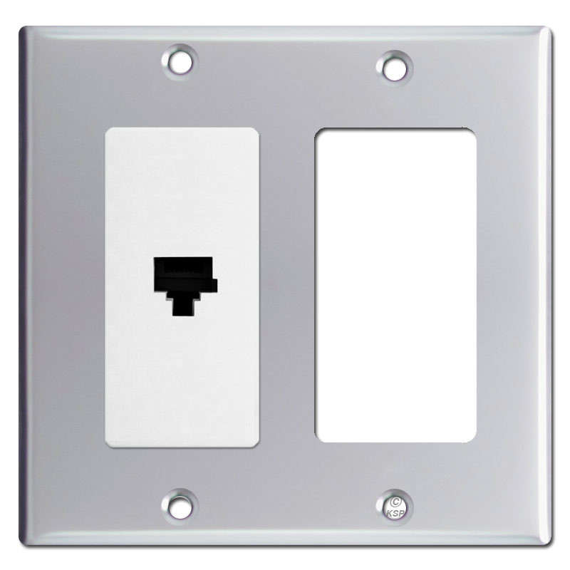 Rocker Switch & Phone Jack Cover Plates | Kyle Switch Plates