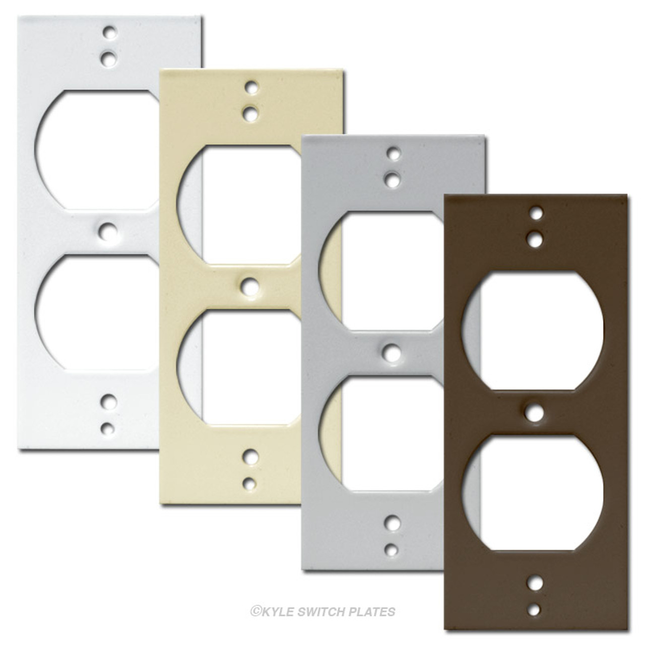 Inserts, Fillers, Wall Jack Adapters for Creating Custom Switch Plates