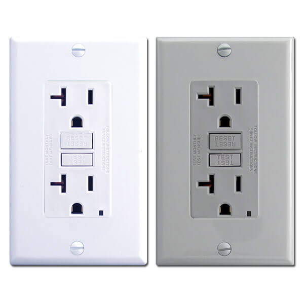 GFCI Decora Outlets 20A Leviton GFNT2 | Kyle Switch Plates