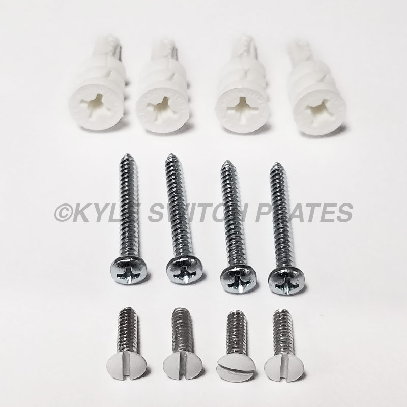 8'' x 8'' Flat Panel Cover Plate for Big Wall Hole | Kyle Switch Plates