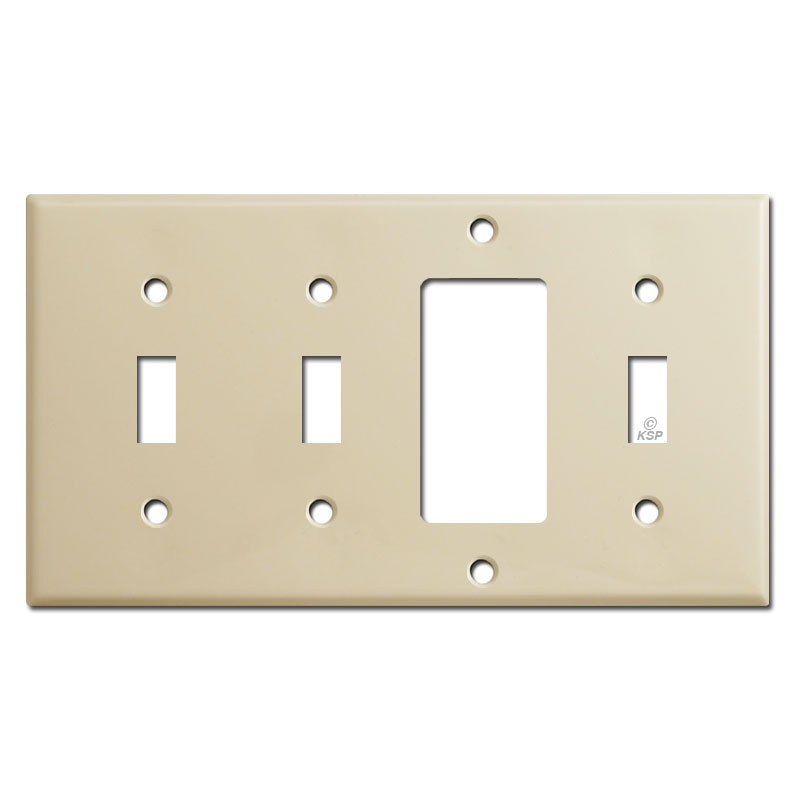 Toggle Decora Toggle Toggle Light Switch Cover - Ivory