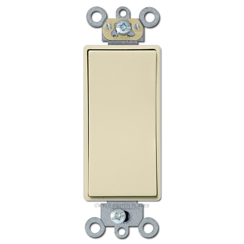 Low Voltage Decora Rocker Switch 24V 3A Momentary - White