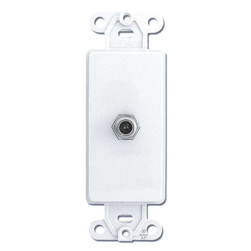 Black Decora to Cable Adapter | Kyle Switch Plates