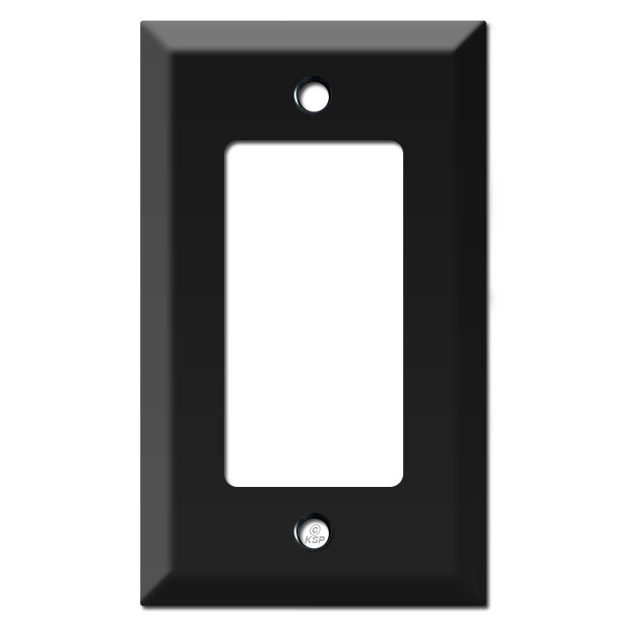 3 Decora Rocker Gfci Switch Plate Cover Black