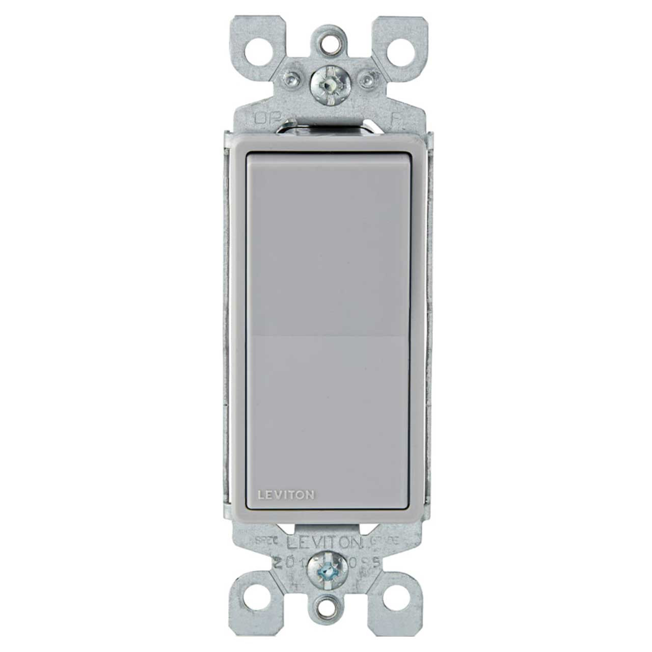 Gray Decora Rocker Switches for Grey Decor Light Switch Plates