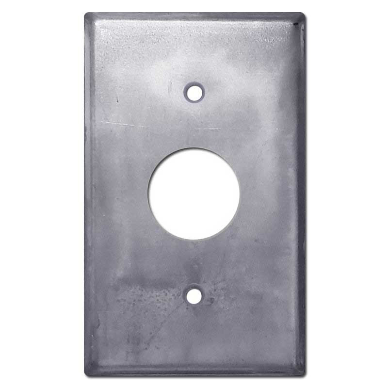 Raw Steel Wall Switch Plates & Outlet Covers