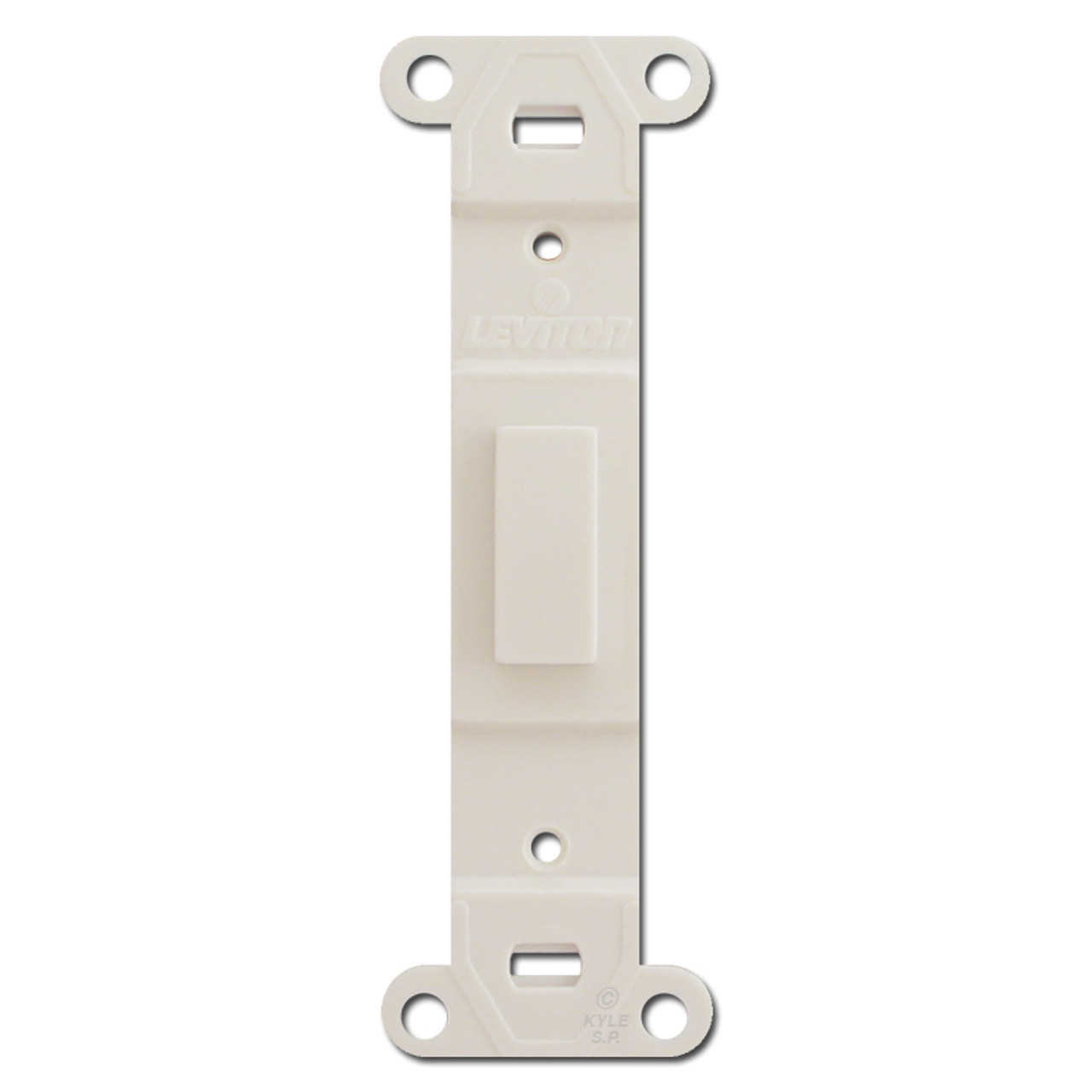 Light Almond Decora To Blank Switch Plate Adapters