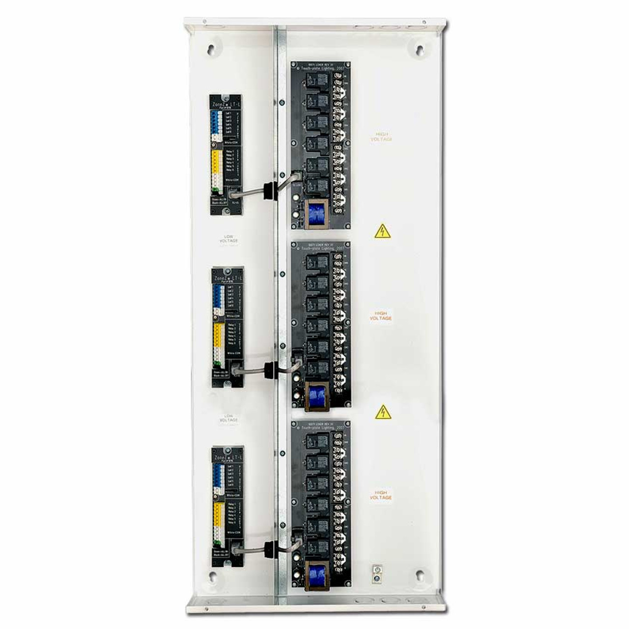 Touch Plate Zonez 18 Relay Remote Control Low Voltage Panels