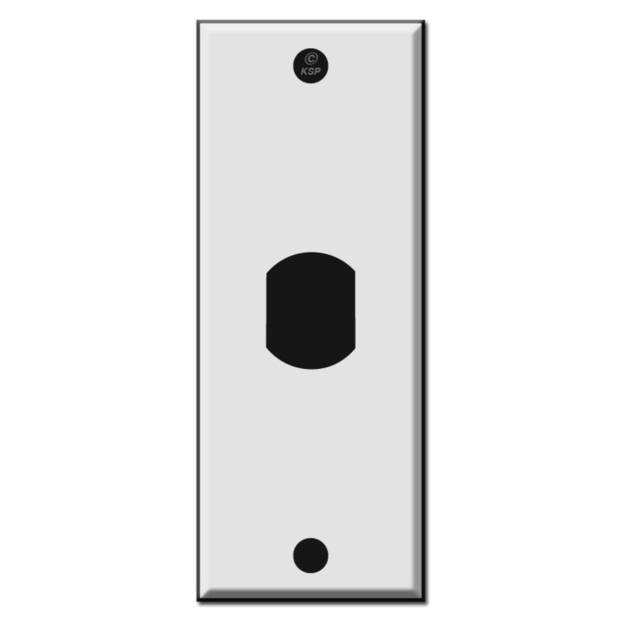 175 Single Narrow Vertical Despard Switch Plate Covers