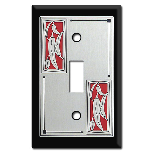 Chili Pepper Switch Plates