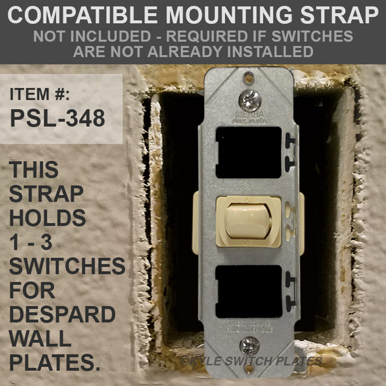 1 Sierra Trigger Switch Low Voltage Wall Plate Covers