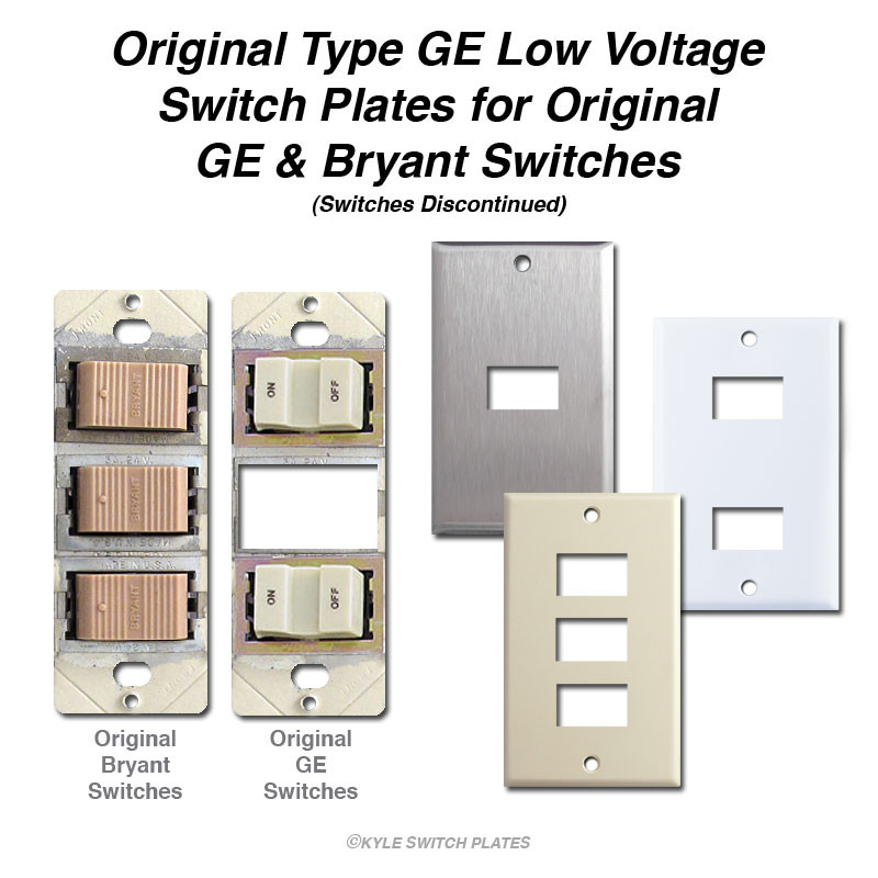 GE Low Voltage 9-Position Master Selector Switch Plate