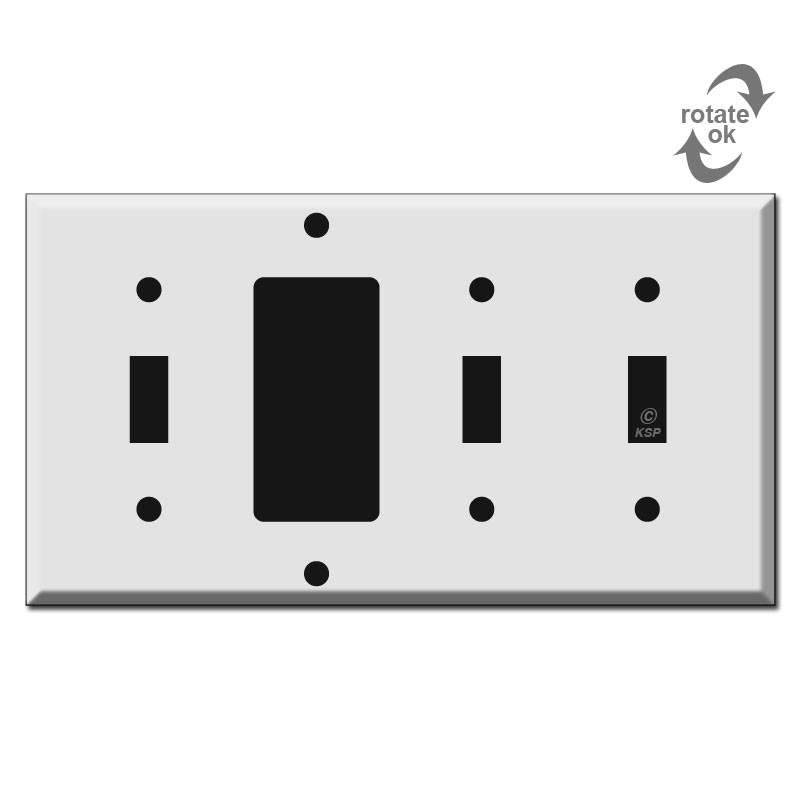 Toggle Decora Toggle Toggle Light Switch Cover - Ivory