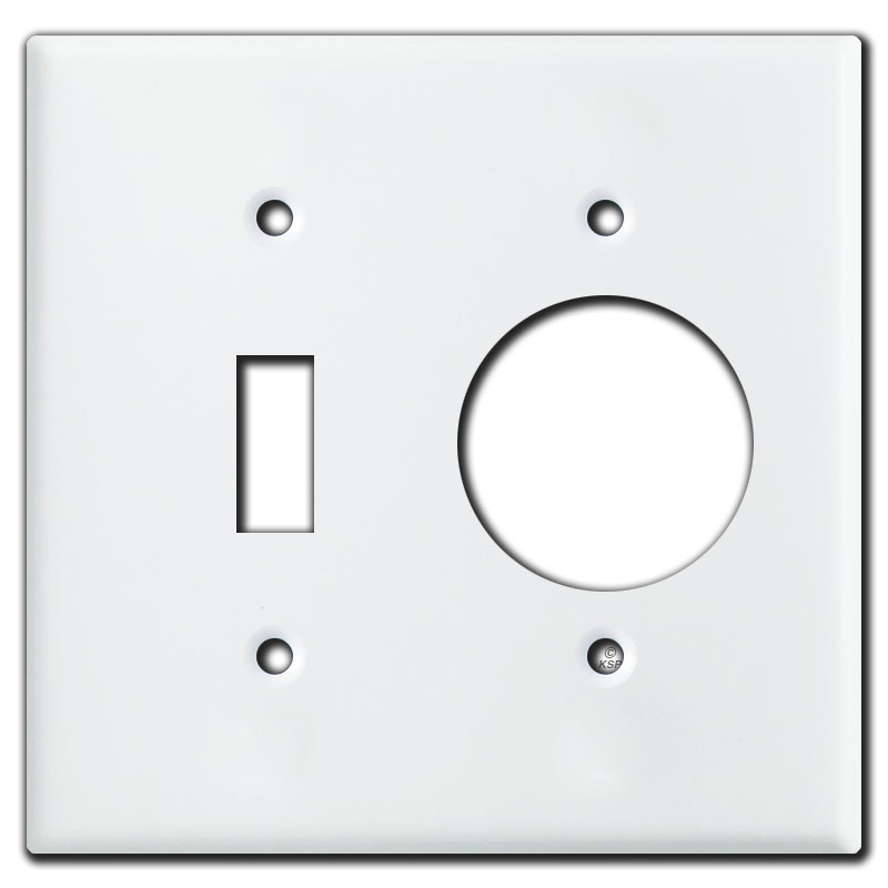 Toggle + 1.62'' 20A 30A Twist Locking Outlet Receptacle - White | Kyle