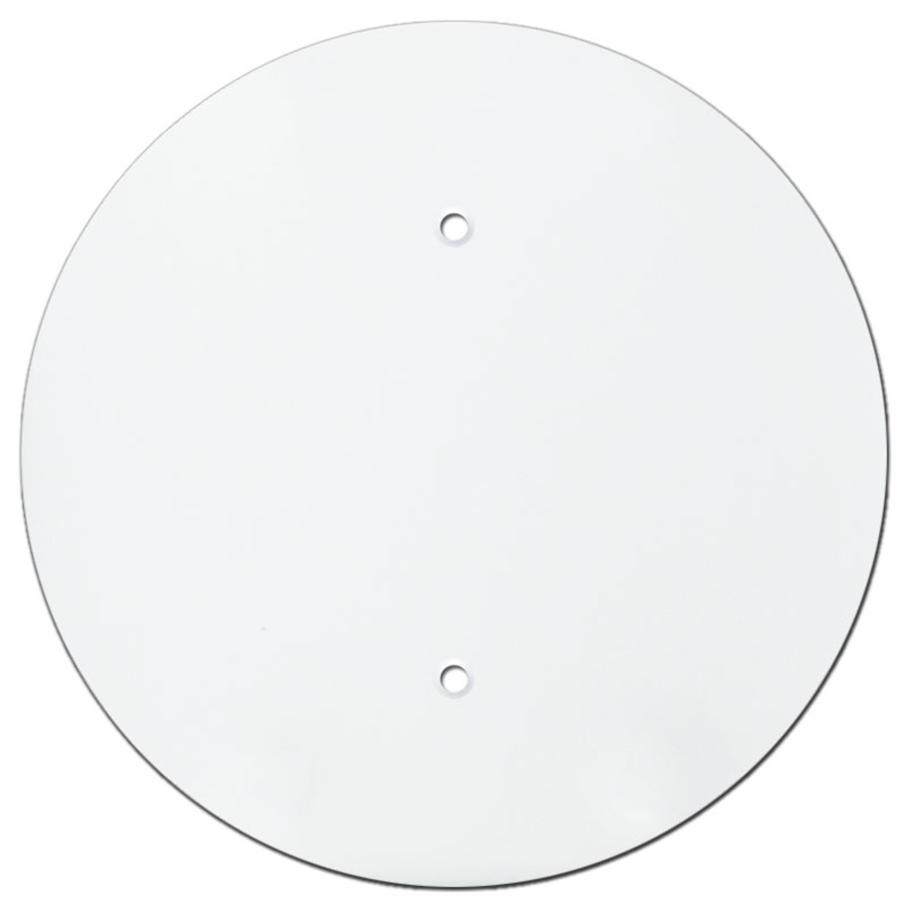 7 Round Blank Ceiling Outlet Cover For 4 Electrical Box