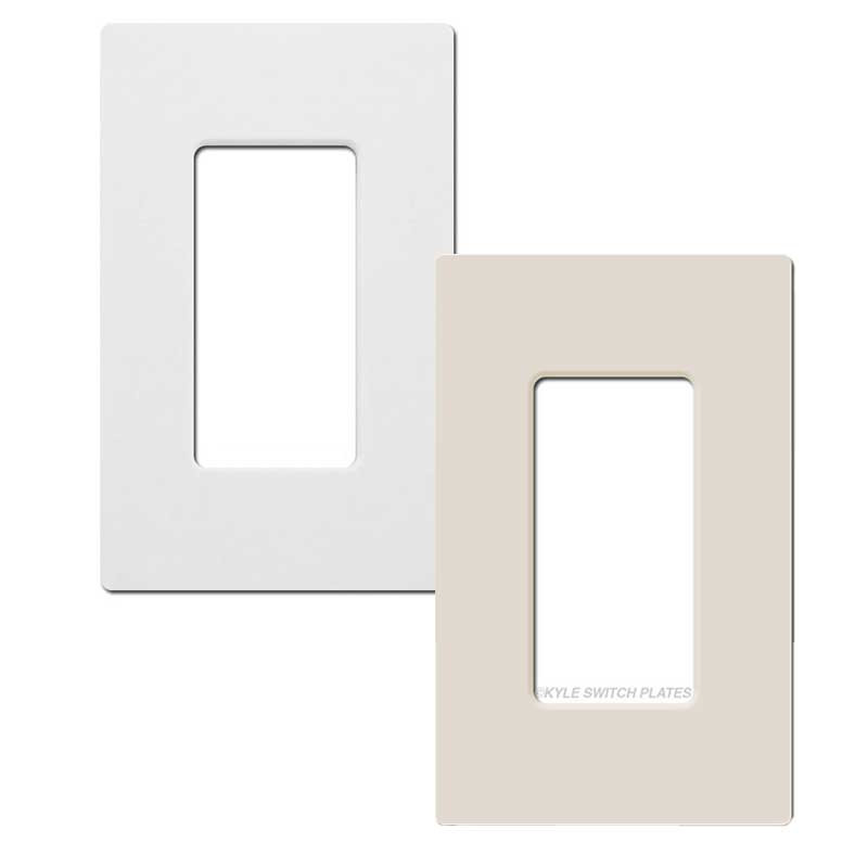 1 Gang Plastic Screwless Light Switch Plate Cover - Legrand