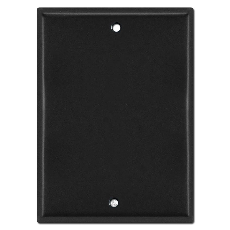 Blank 7.5'' Porch Speaker Cover for Voice Intercom Box - 6.0'' Screws
