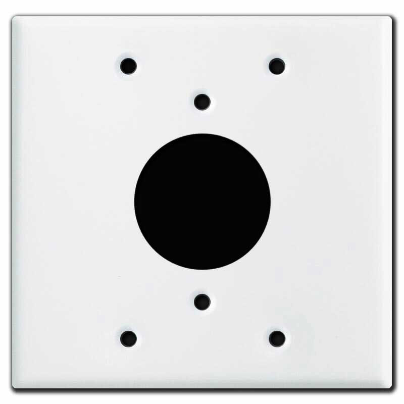 2-Gang Centered 1.62'' Twist Locking Outlet Cover Plate | Kyle