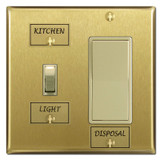 Switch Plate Labels & Engraved Name Tags Identify Light Switches
