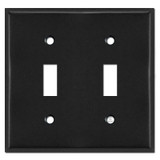Black Switch Plates and Outlet Covers - Most Popular Sizes