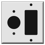 Combination Switch Plates - Outlet Covers In Hard-To-Find Sizes